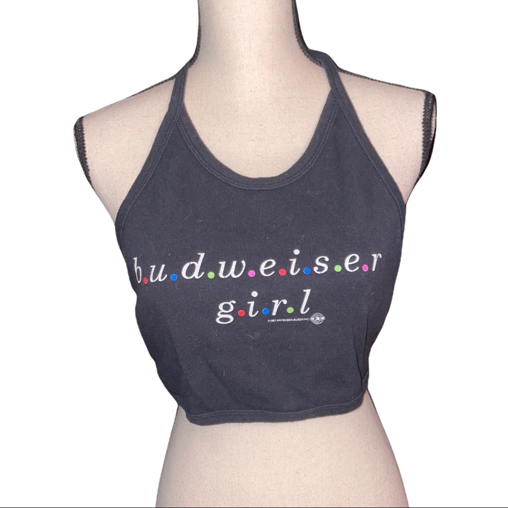 Budweiser Girl Promo Vintage Early 90’s Halter Top - Gem